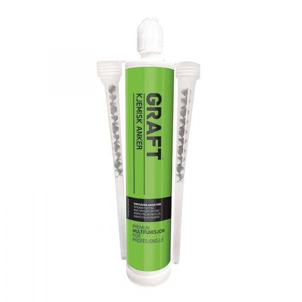 Kjemisk anker 280ml -20°C Graft Profesjonell ankermasse - Bygg og Hage AS