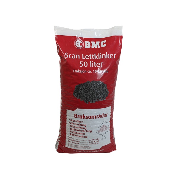 Leca 50L lecakuler 10-20mm - Bygg og Hage AS